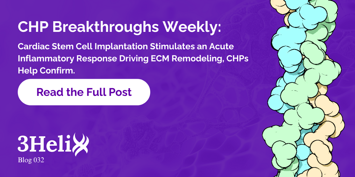 Cardiac Cell Therapy: Redefining the Path to Cardiac Repair – 3Helix Inc